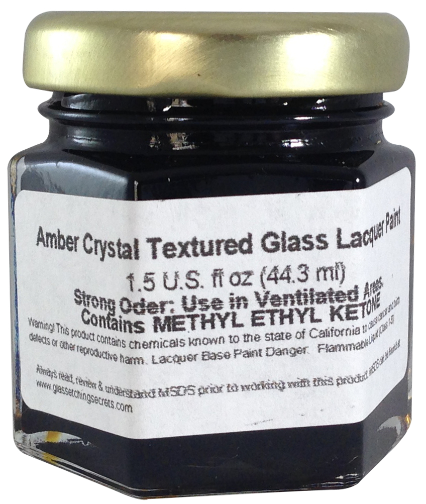 (Textured Crystal) 1.5 oz Glass Lacquer Paint (Out of Stock)