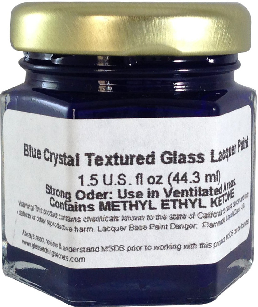 (Textured Crystal) 1.5 oz Glass Lacquer Paint (Out of Stock)