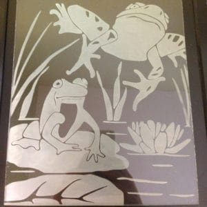 Glass Etching Secrets: Learn to Create Etched Art Glass with Stencils