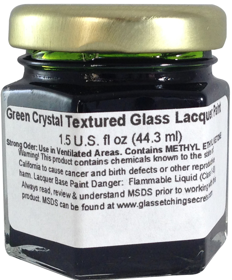 (Textured Crystal) 1.5 oz Glass Lacquer Paint (Out of Stock)