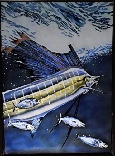 Shadeblast Glass Etching Art + the Use of Sharpie Markers