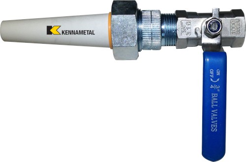 Large Sandblaster Nozzle Assembly: with Ceramic C1 Nozzle Tip